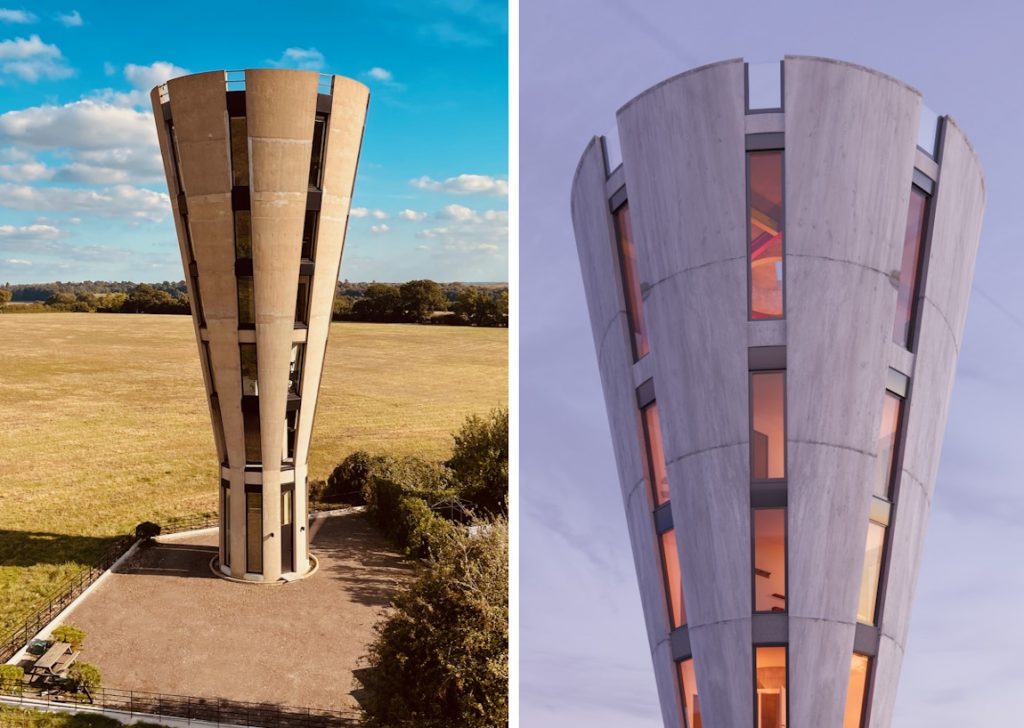 A Towering Lair Rental in a Brutalist Water Tower – Lairium